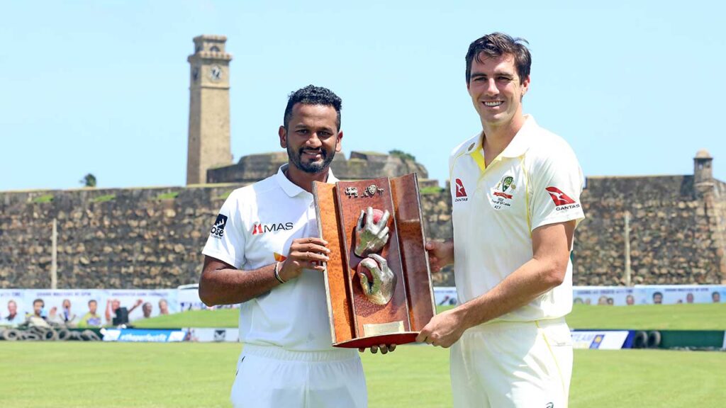 පළමු ටෙස්ට් තරගයට ක්‍රීඩා කරන ඔස්ට්‍රේලියානු කණ්ඩායම කමින්ස් පහදයි ...