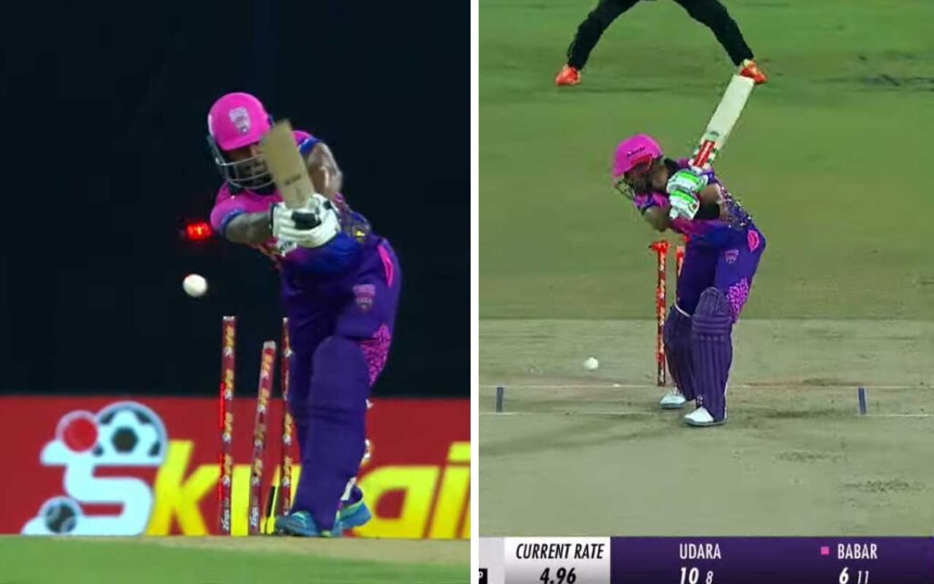 Watch : පැතුම් හා බාබර් අසරණ කළ කුමාරගේ සුපිරි වේග පන්දු දෙක – Hitwicket