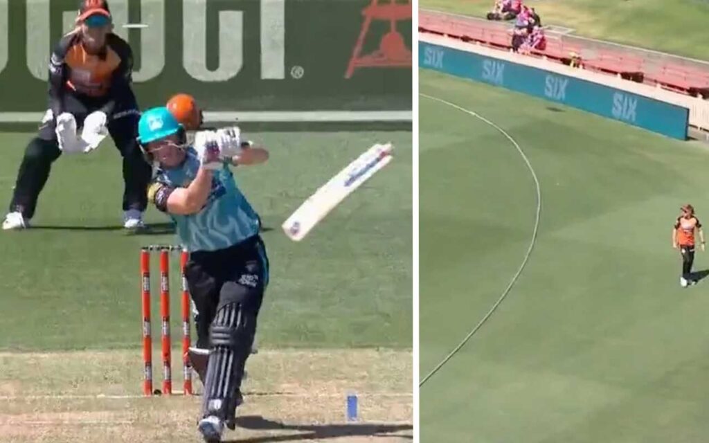 Watch : දෙකට කැඩුණු පිත්තෙන් ගහපු හයේ පහර – Hitwicket