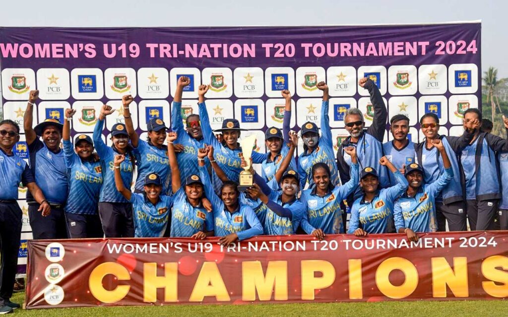 තුන්කොන් සටනට ශ්‍රී ලංකා යොවුන් කාන්තා සංචිතය නම් කෙරේ – Hitwicket