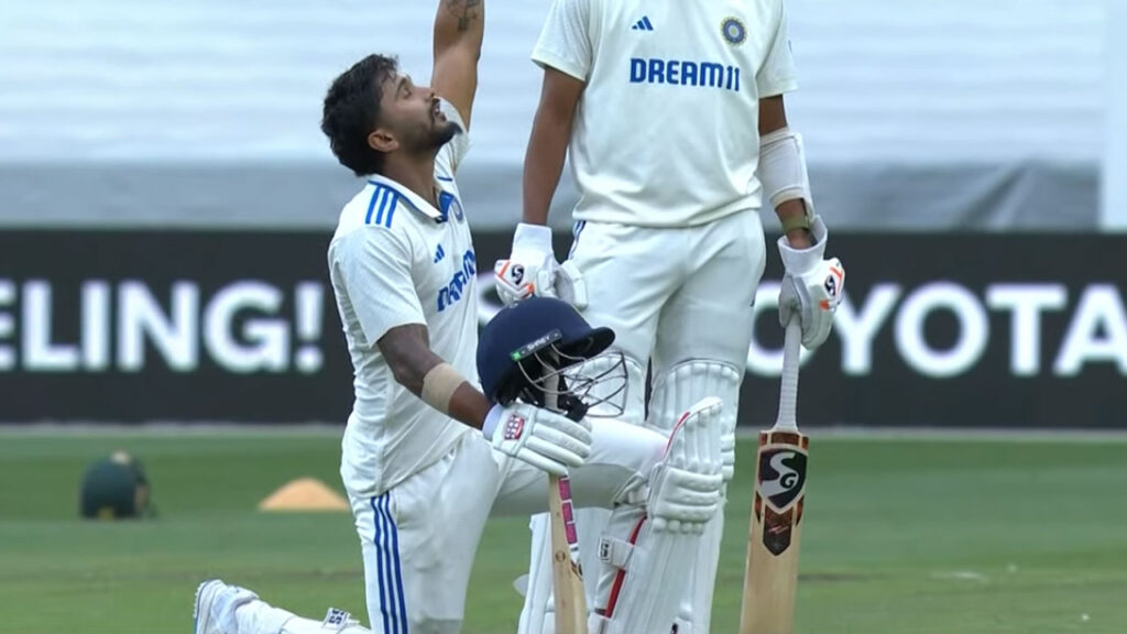 නිටිෂ් කුමාර්ගේ අනර්ඝ ශතකය හමුවේ ඉන්දියාව පරාජයෙන් ගැළවීමේ සටනක – Hitwicket