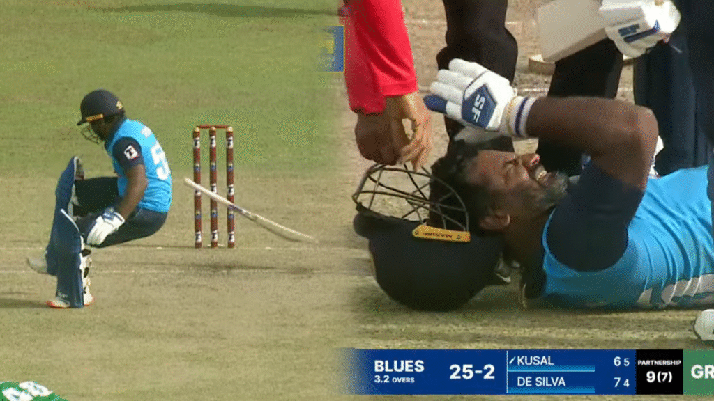 Watch : කුසල් පෙරේරා මුහුණ දුන් දරුණු අනතුර මෙන්න – Hitwicket